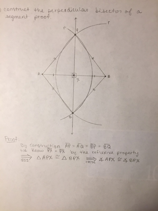 Solved I need help writing a proof for constructing the | Chegg.com