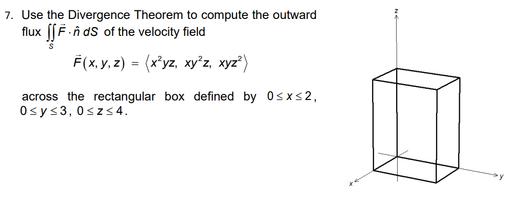 Solved Use the divergence theorem to compute the outward | Chegg.com