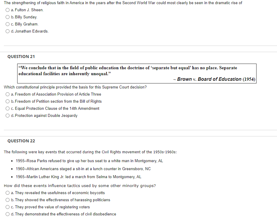 Solved QUESTION 19 Use the picture and your understanding of | Chegg.com