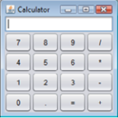 Solved *Code in JAVA Create the following GUI. You do not | Chegg.com