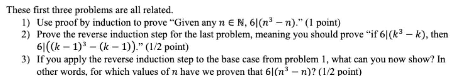 Solved Prove All three | Chegg.com