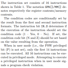 Basic Characteristics - a word size of 16-bits memory | Chegg.com