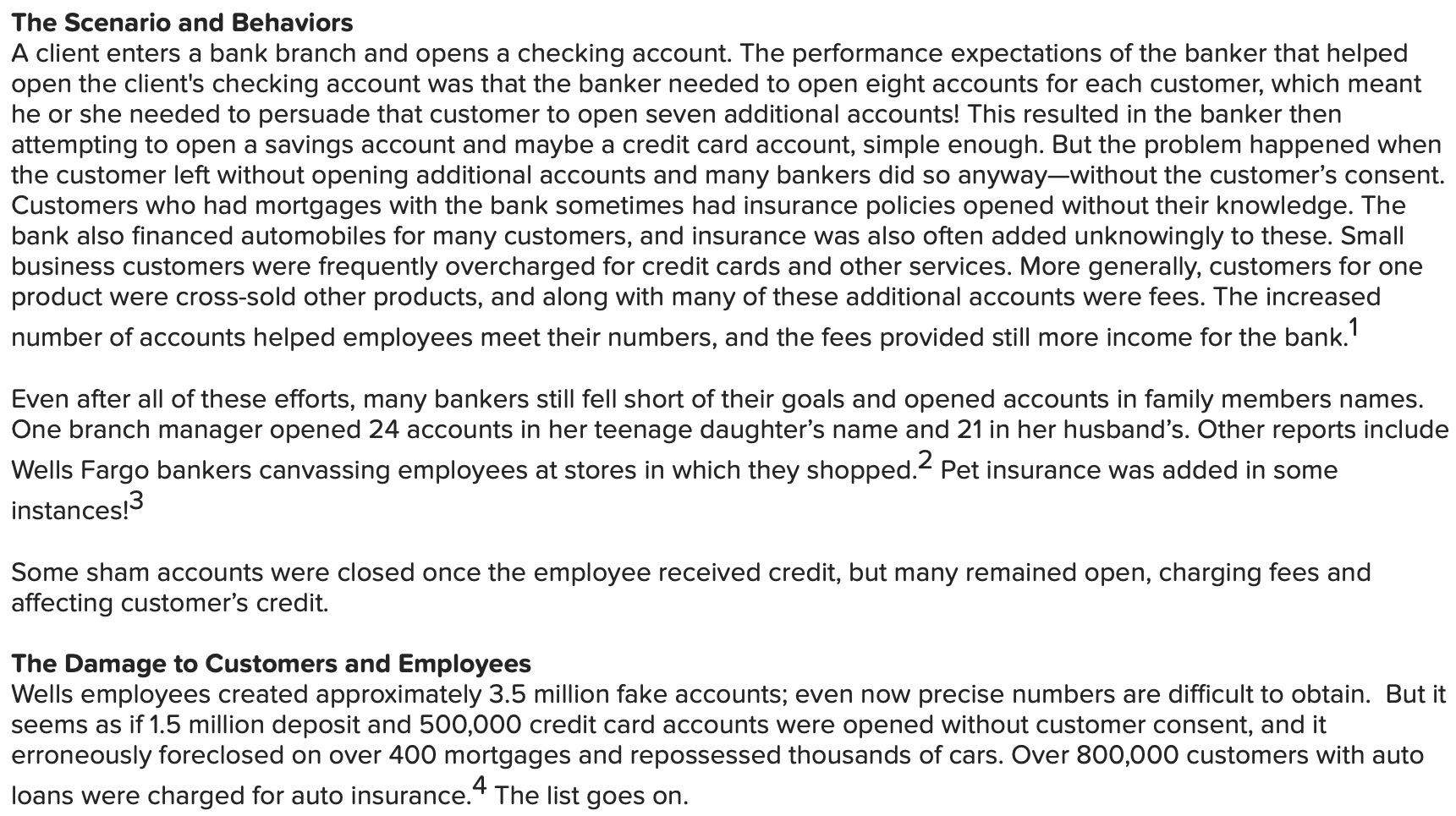 Solved Problem-Solving Application CaseIncentives Gone | Chegg.com