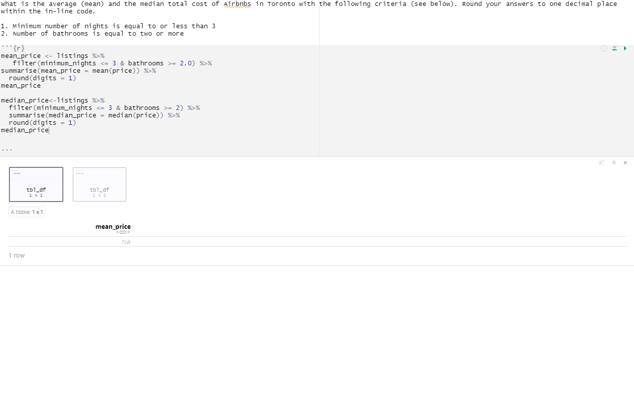 question for Rstudio, i tried to answer it but cant | Chegg.com