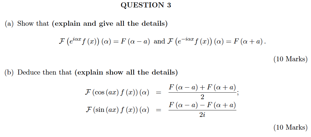 Solved (a) Show that (explain and give all the details) | Chegg.com