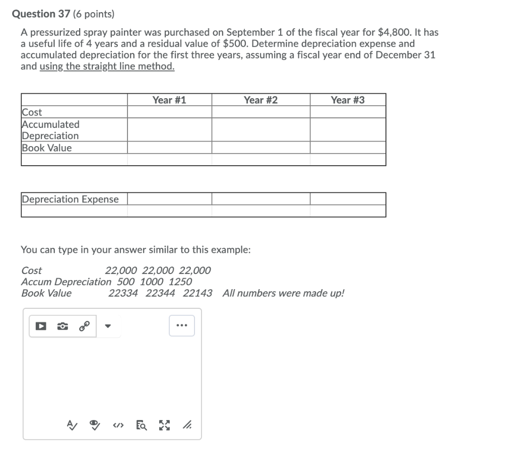 Solved Question 37 (6 points) A pressurized spray painter | Chegg.com