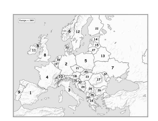 Solved 8. Model this map with a graph, properly color the | Chegg.com