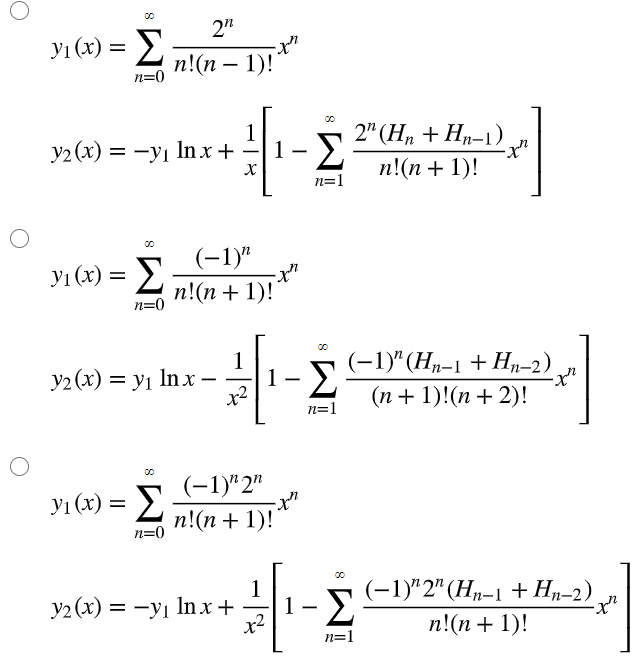Solved In the following problem show that the given | Chegg.com