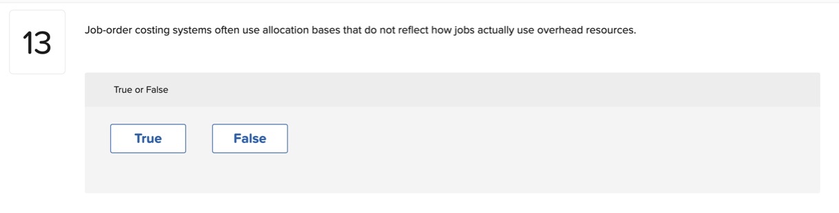 Solved lob-order costing systems often use allocation bases | Chegg.com