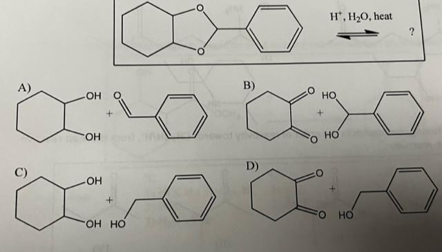 Solved 1) H4, H,O, heat 2) OH A) NH2 B) NH2 TO C) D) OH HO- | Chegg.com