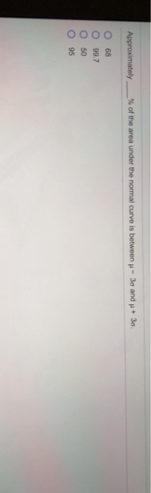 Solved The graph of a normal curve is given. Use the graph | Chegg.com