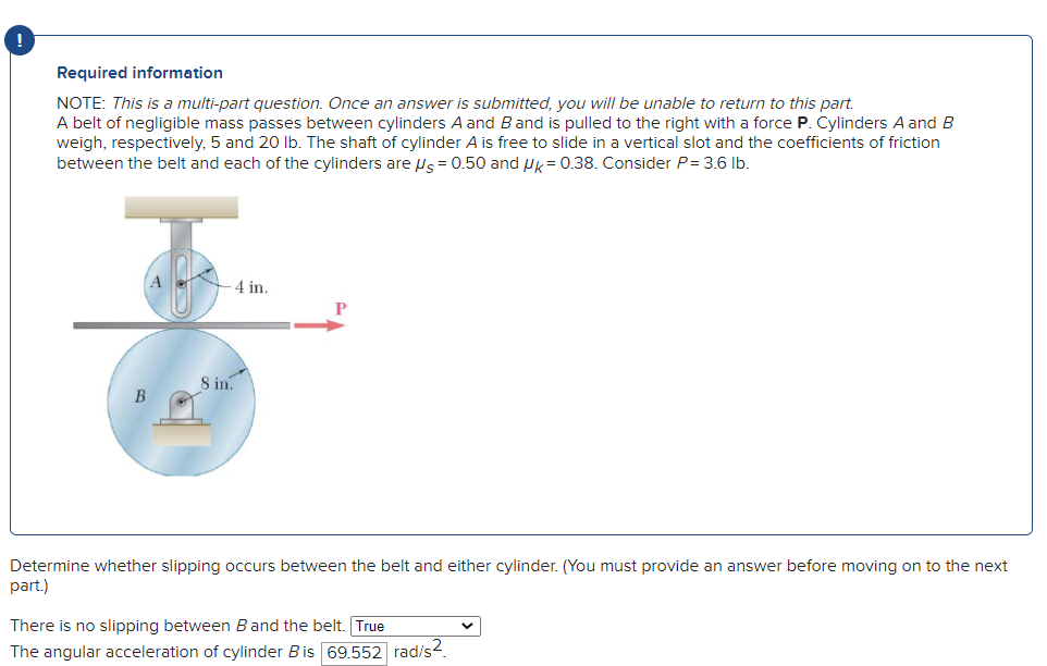 Solved Required information NOTE: This is a multi-part | Chegg.com