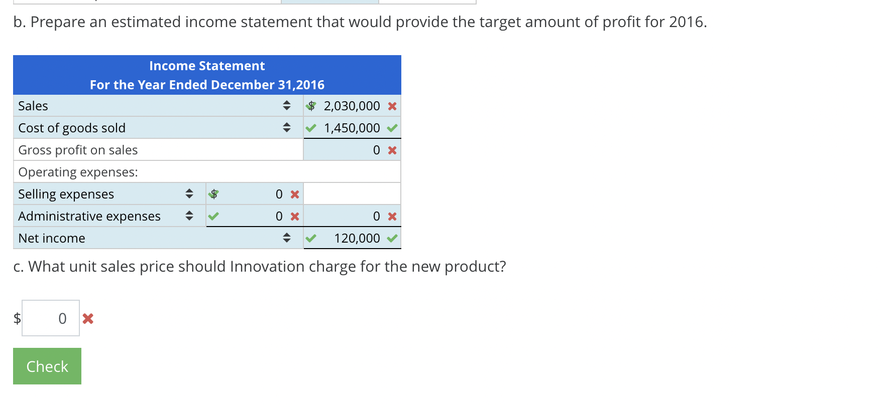 Solved Total Manufacturing Cost, Income Statement, Unit | Chegg.com