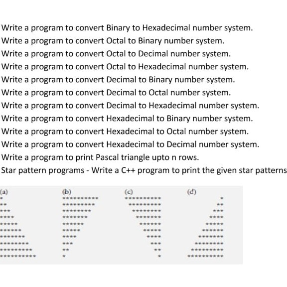 Solved give output for the above program with detailed | Chegg.com