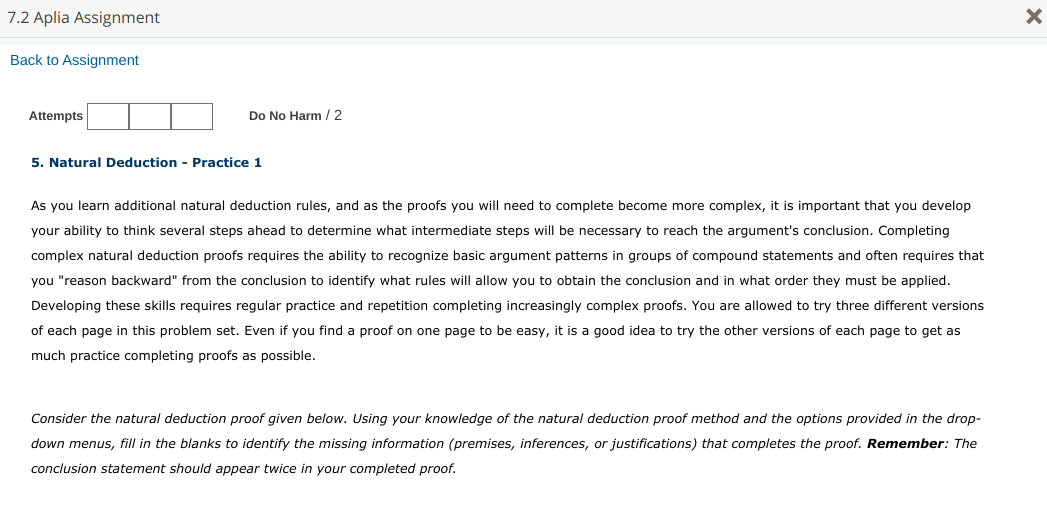 Solved 7.2 Aplia Assignment Х Back to Assignment Attempts Do | Chegg.com