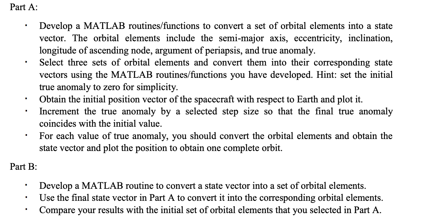Solved Part A: Develop a MATLAB routines/functions to | Chegg.com