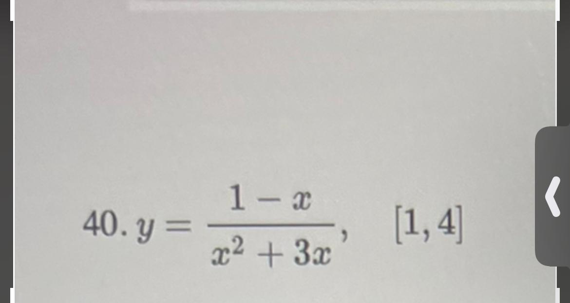 Solved In Exercises 27–60, find the minimum and maximum | Chegg.com