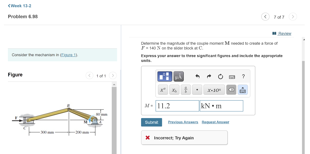 Solved Determine The Magnitude Of The Reactions At Pin B In