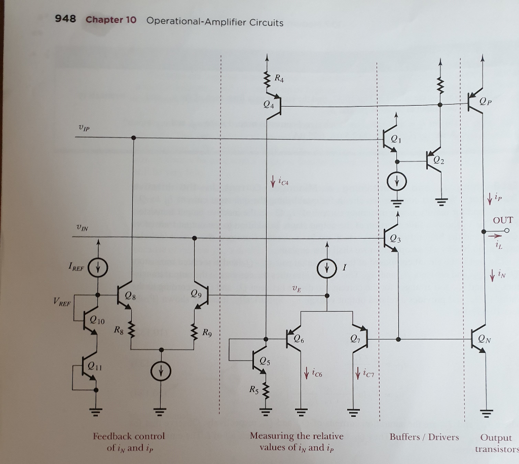 Solved In this circuit i want to know why ic6=I(iN/iP+iN) i | Chegg.com
