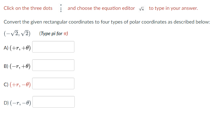 Solved Click On The Three Dots And Choose The Equation