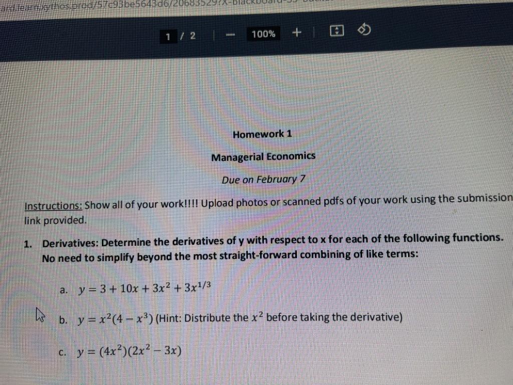 Solved Instructions: Show all of your workllll Upload photos | Chegg.com
