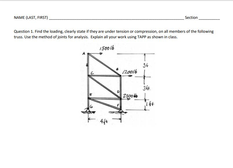 Solved TAPP is a method we use to explain our work, not | Chegg.com