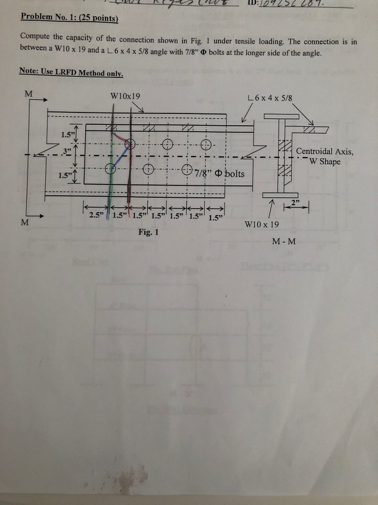 Solved Problem No. 1: (25 points) Compute the capacity of | Chegg.com