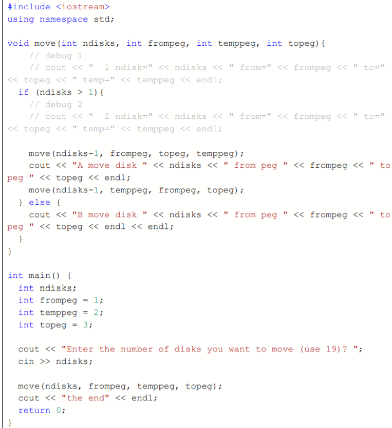 Solved What can you do to the following Tower of Hanoi | Chegg.com