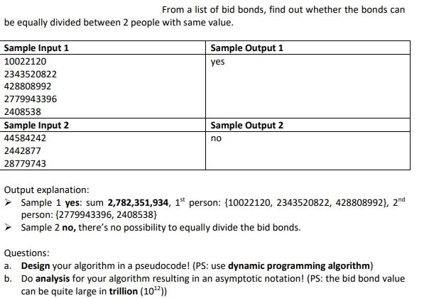 DESIGN A PSEUDOCODE WITH C LANGUAGE NOT CODE IT PS: | Chegg.com