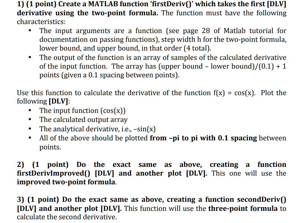 Solved Characteristics The Input Arguments Are A Function 7288