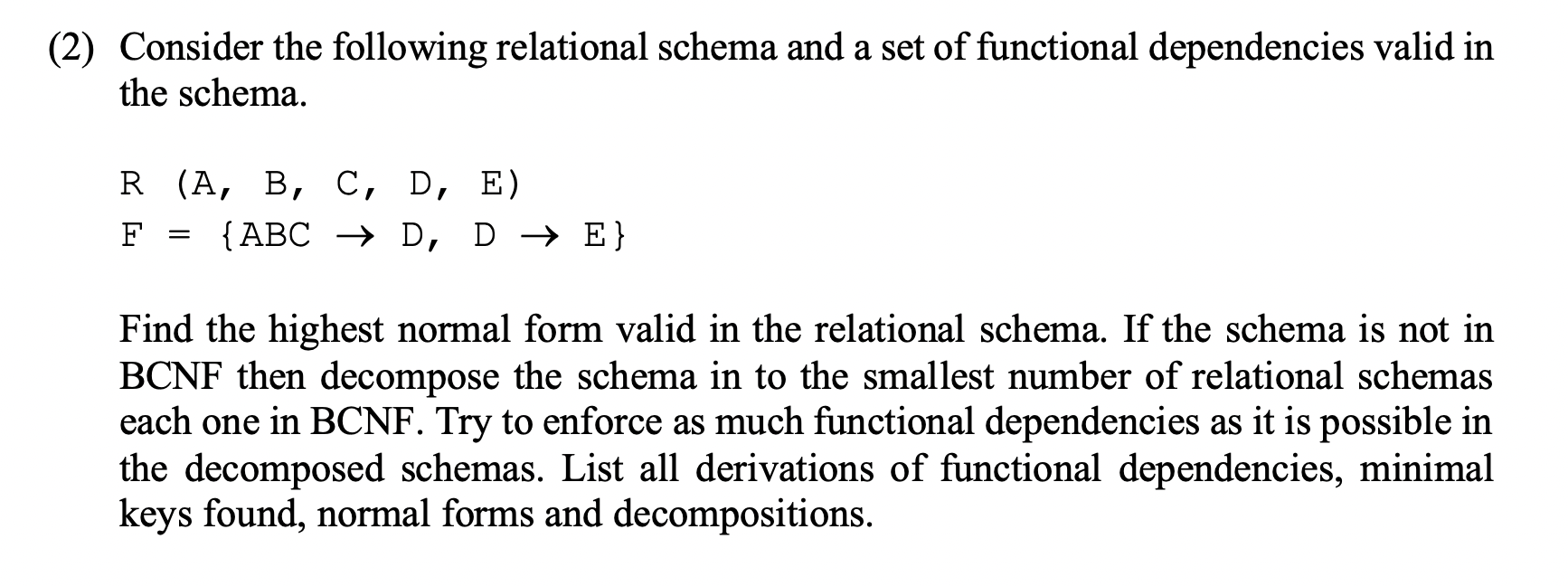 Solved In all subtasks listed below you must apply the | Chegg.com