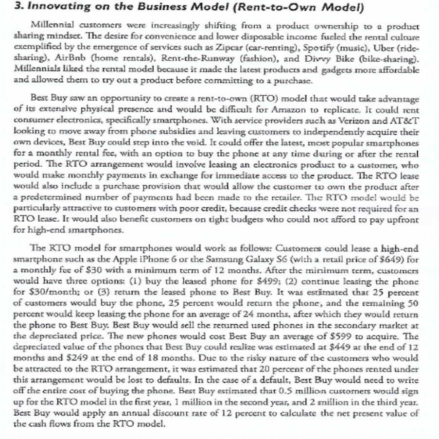 Solved Case Study: Best Buy: Creating a Winning Customer | Chegg.com