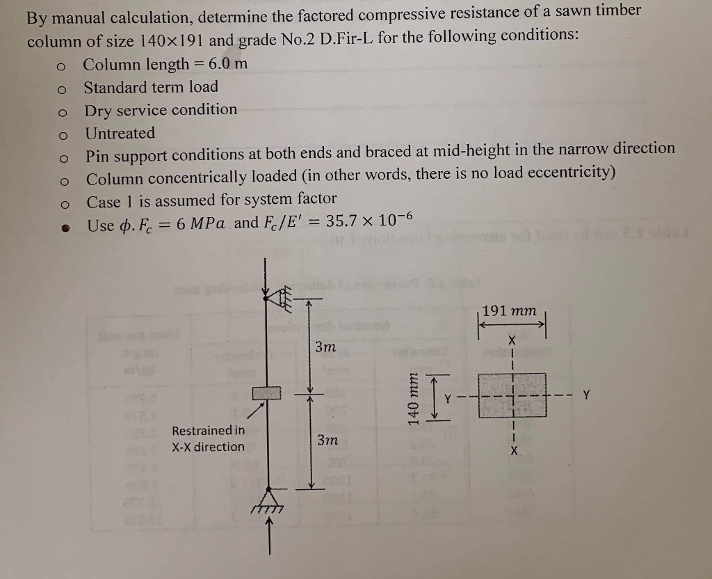 Solved By manual calculation, determine the factored | Chegg.com