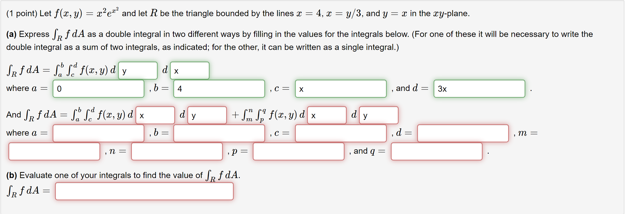 Solved Let f(x,y)=x2ex2f(x,y)=x2ex2 and let RR be the | Chegg.com Solved Let f(x,y)=x2ex2f(x,y)=x2ex2 and let RR be the | Chegg.com