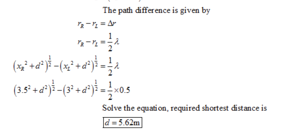 Solved Imagine you are in an open field where two | Chegg.com