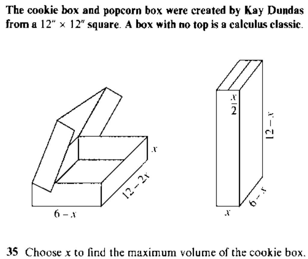 Solved The cookie box and popcorn box were created by Kay | Chegg.com