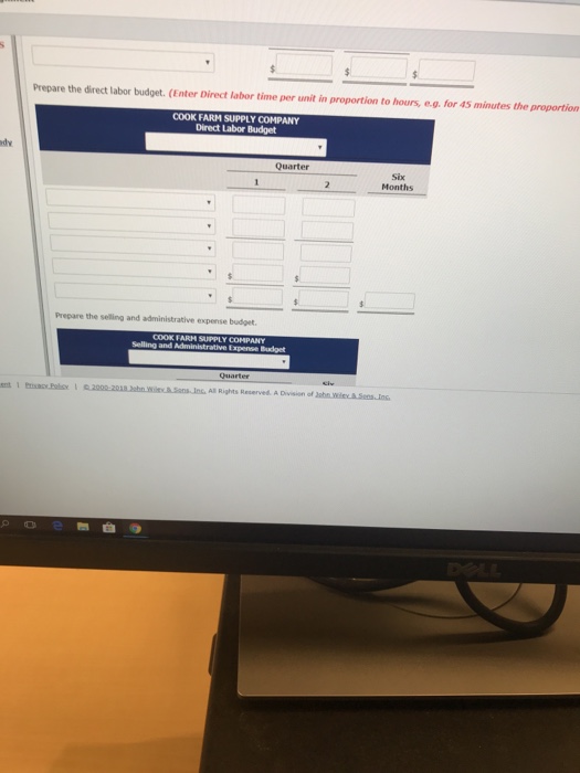 Solved Problem 9-1A (Part Level Submission) Cook Farm Supply | Chegg.com