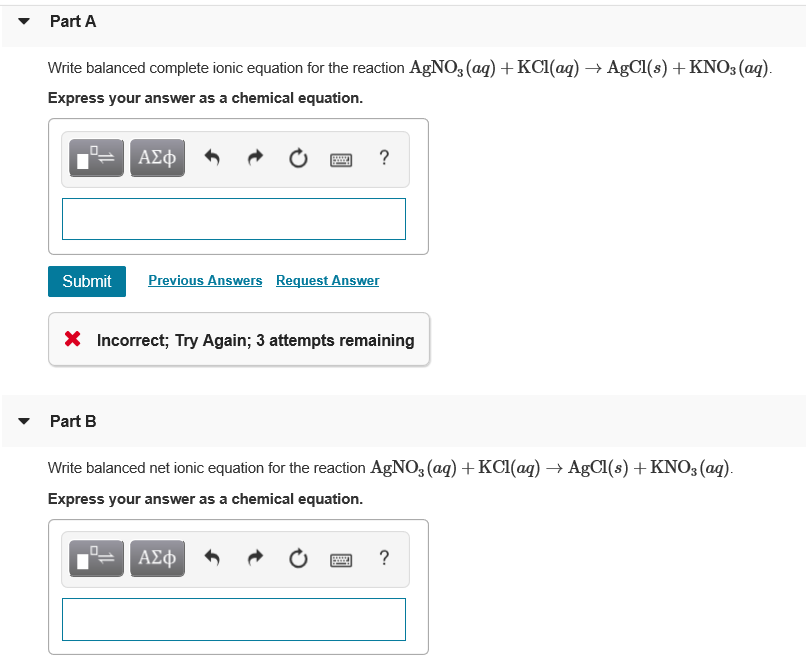 Solved Write balanced complete ionic and net ionic equations | Chegg.com