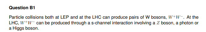 Particle collisions both at LEP and at the LHC can | Chegg.com