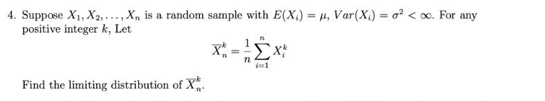 Solved Suppose X1,X2,…,Xn is a random sample with | Chegg.com