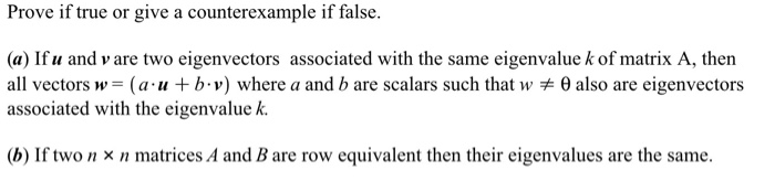 Solved Prove if true or give a counterexample if false. (a) | Chegg.com