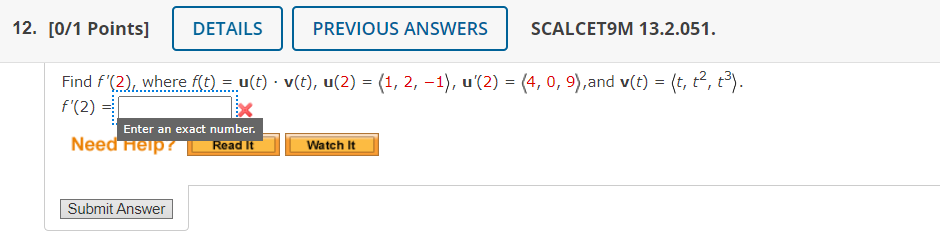 Solved Find f′(2), where | Chegg.com