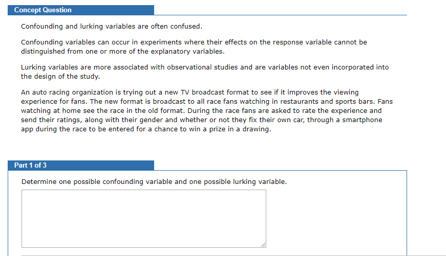 Confounding Vs Lurking Variable
