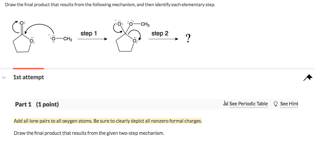 Solved Draw the final product that results from the | Chegg.com