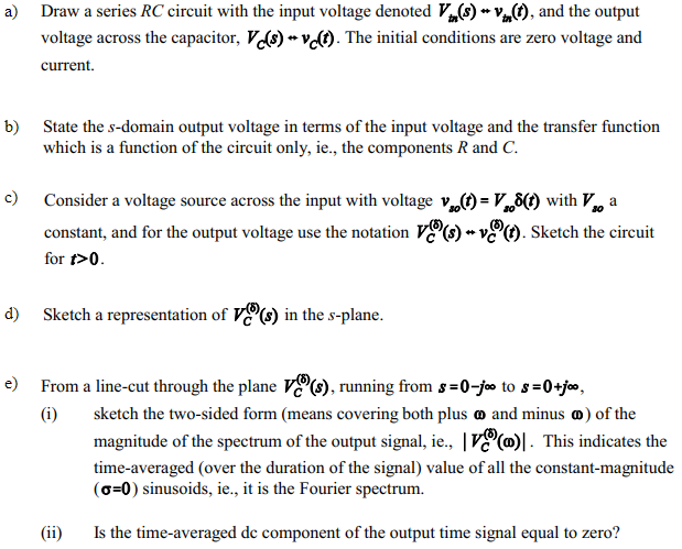 Solved I do not need help with part a) or b), just need help | Chegg.com