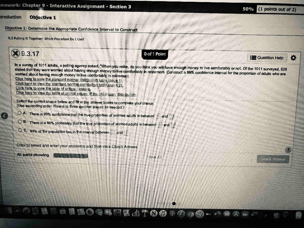 Solved mework: Chapter 9 - Interactive Assignment - Section | Chegg.com