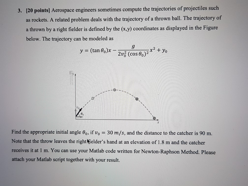 Solved 3. [20 points) Aerospace engineers sometimes compute | Chegg.com Solved 3. [20 points) Aerospace engineers sometimes compute | Chegg.com