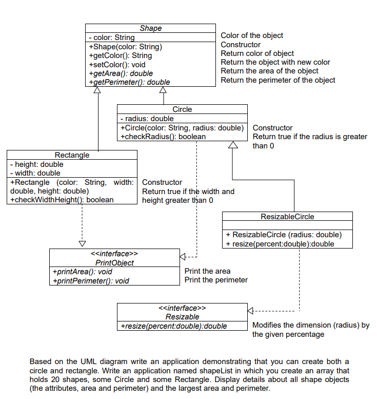 Solved draw the new uml and give me a complete coding i can | Chegg.com