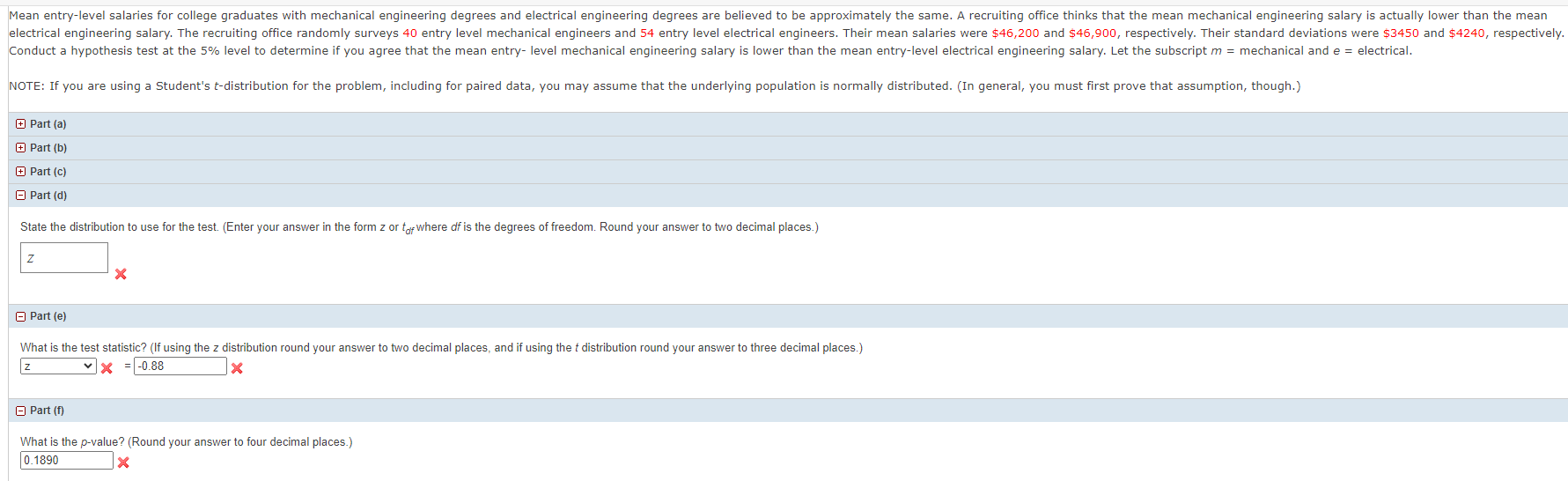 Solved ⊞ Part (a) \pm Part (b) \pm Part (c) 曰 Part (d) State | Chegg.com