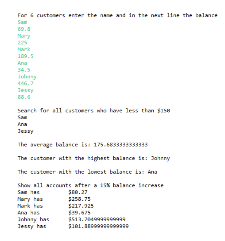 Solved Write a java code for a banking program. a) In this | Chegg.com